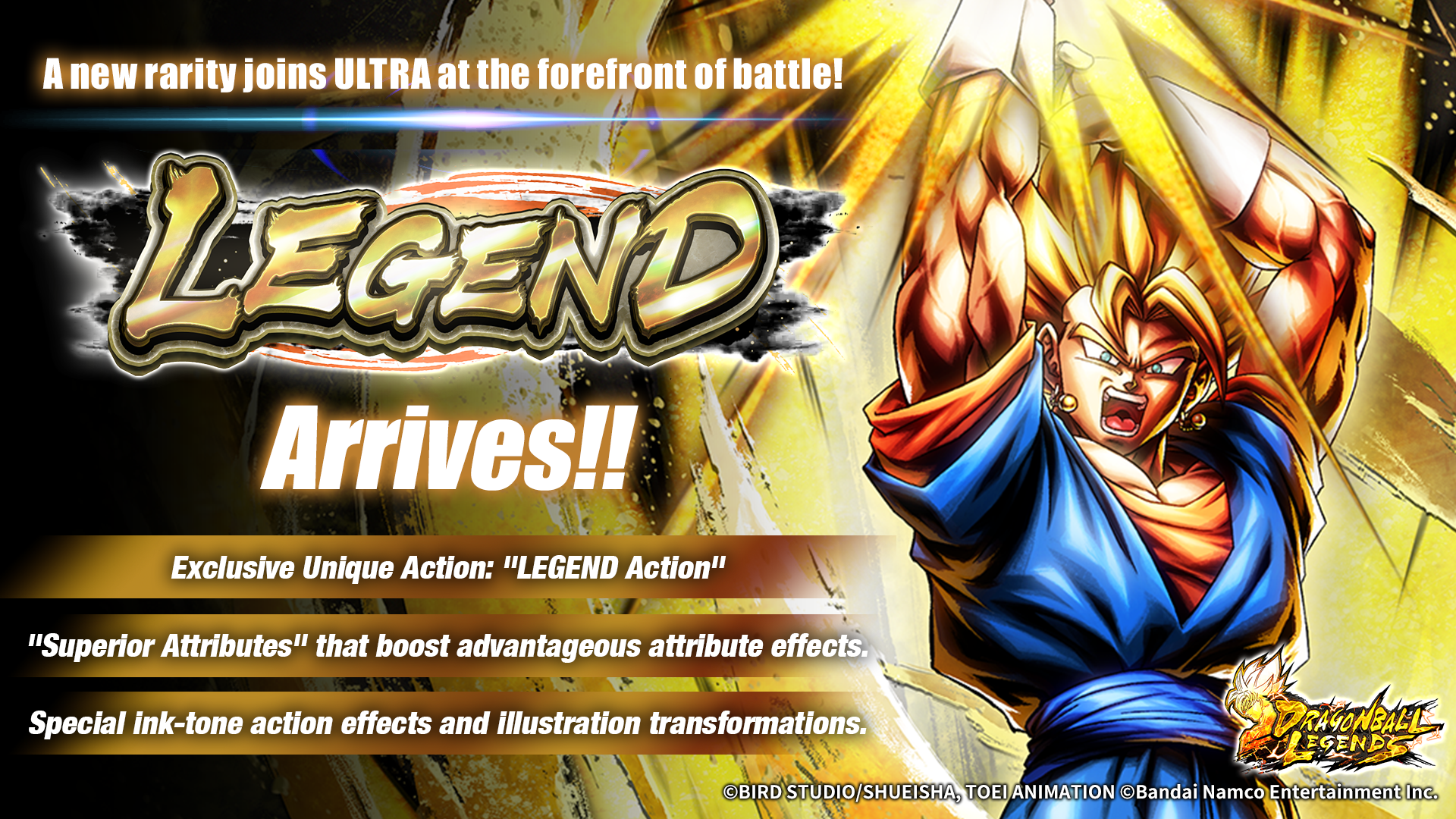 [DRAGON BALL LEGENDS LEGENDS Keeps Evolving! The New "LEGEND" Rarity Is ...